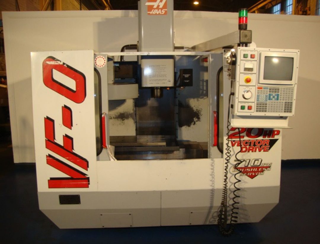 SOLD / Used Haas VF-0 CNC vertical machining centre | Chiviott - Used ...
