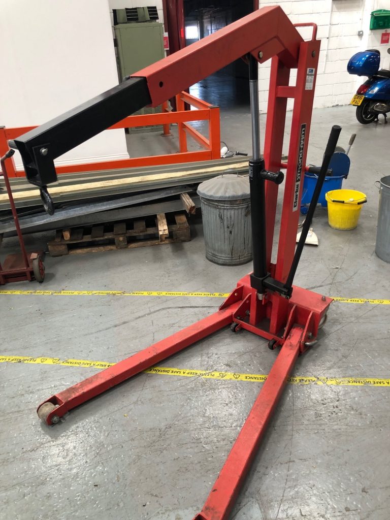 SOLD / Clarke Strongarm HDFC2 Hydraulic Folding Crane | Chiviott - Used ...