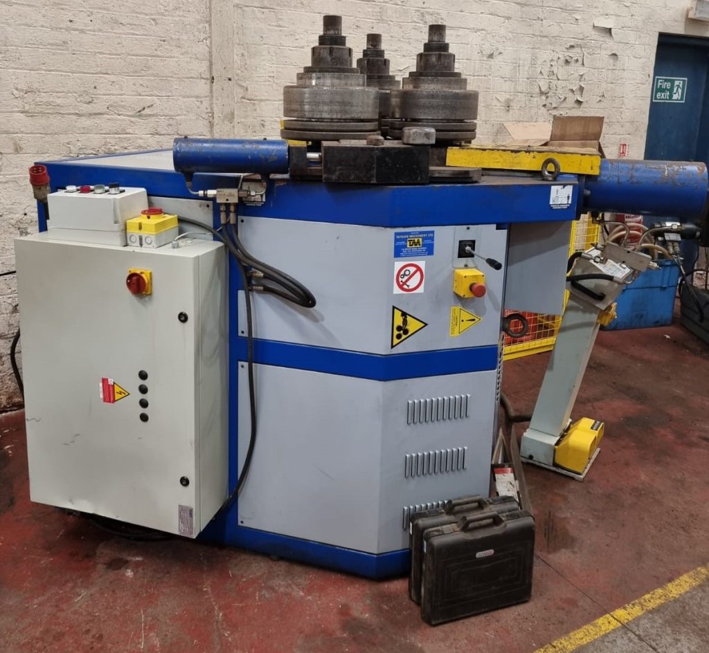 SOLD / SAF DS 120CN Programmable Hydraulic Section Roller | Chiviott ...