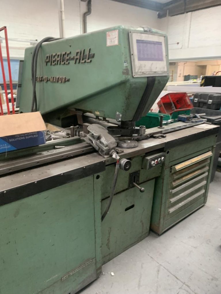 Sold / Pierce-All 3025 Hydraulic Punch Machine | Chiviott - Used ...