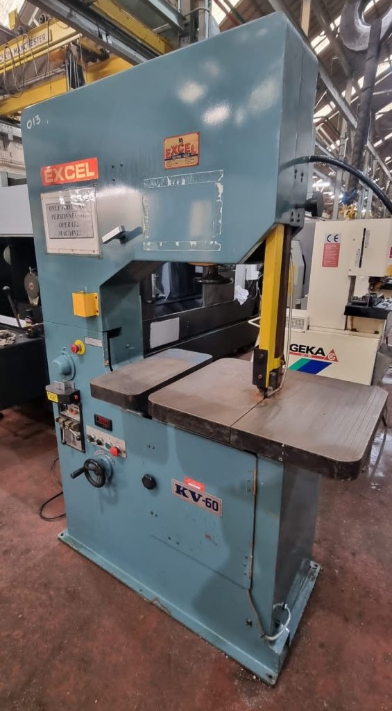 SOLD / Excel KV60 Vertical Bandsaw | Chiviott - Used Machine Tools