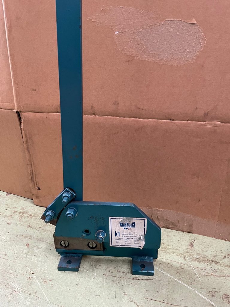 SOLD / Keetona K1 Hand Lever Shear | Chiviott - Used Machine Tools